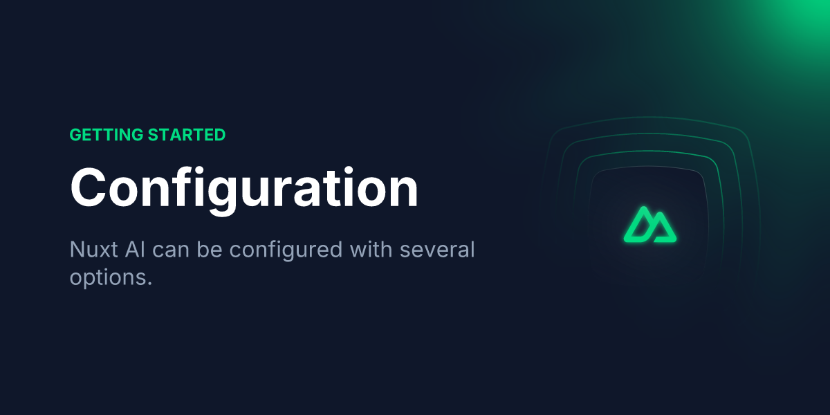 Configuration - Nuxt Content